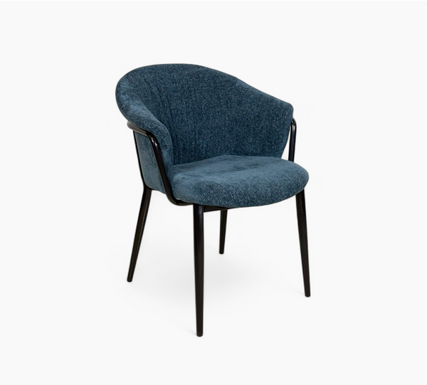 Wave Dining Chair Blue – Furnology